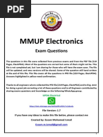 Sample UPDA Electrical Questions and Answers | PDF | Capacitor | Battery (Electricity)