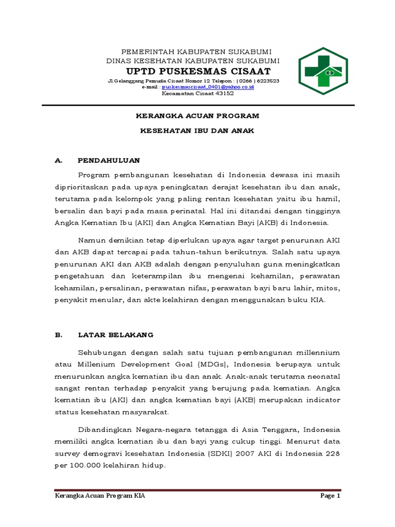 CONTOH KAP Kupang Kota | PDF | Kesehatan Holistik