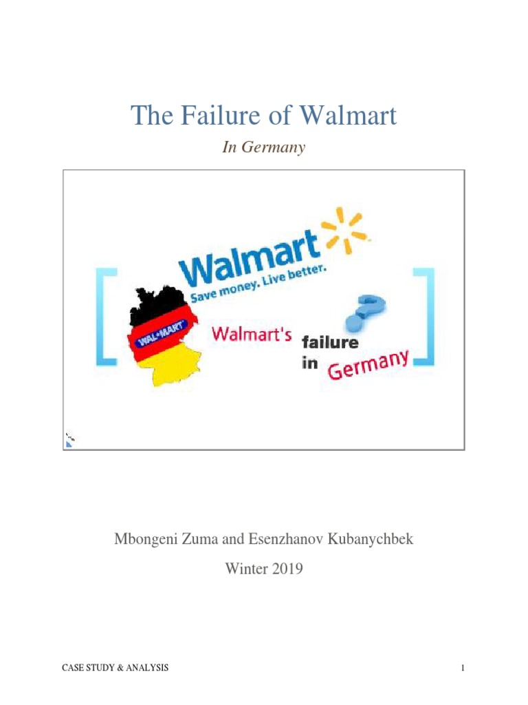The Failure of Walmart in Germany | Walmart | Competition