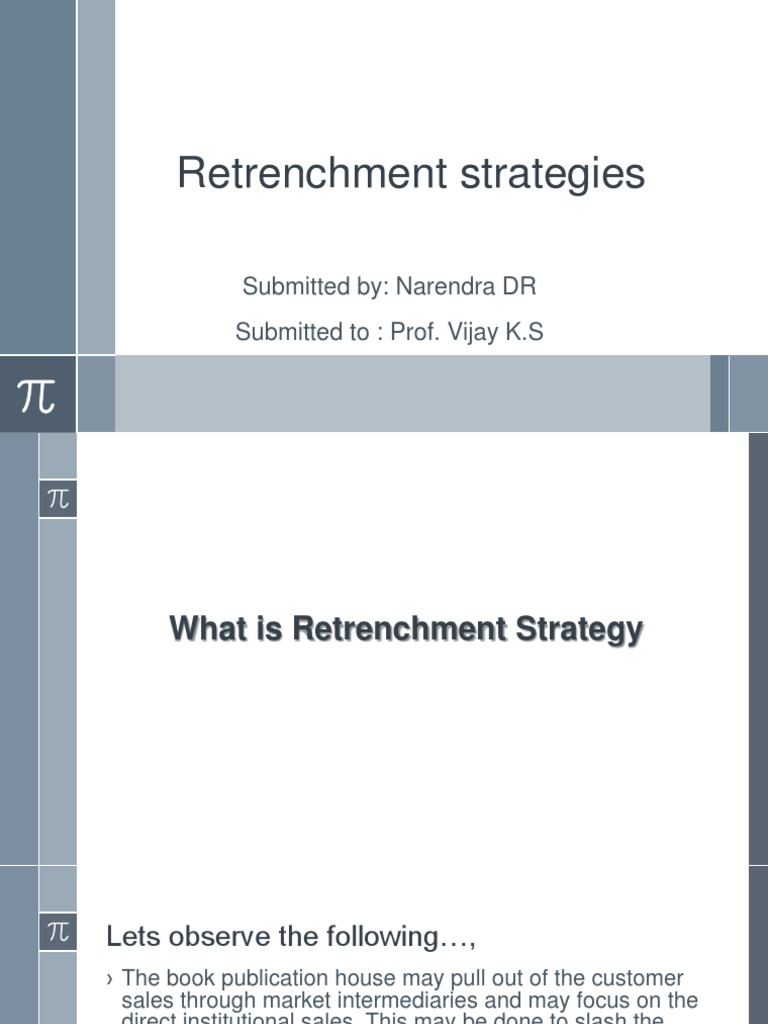 Retrenchment Strategies SM | PDF | Strategic Management | Dell