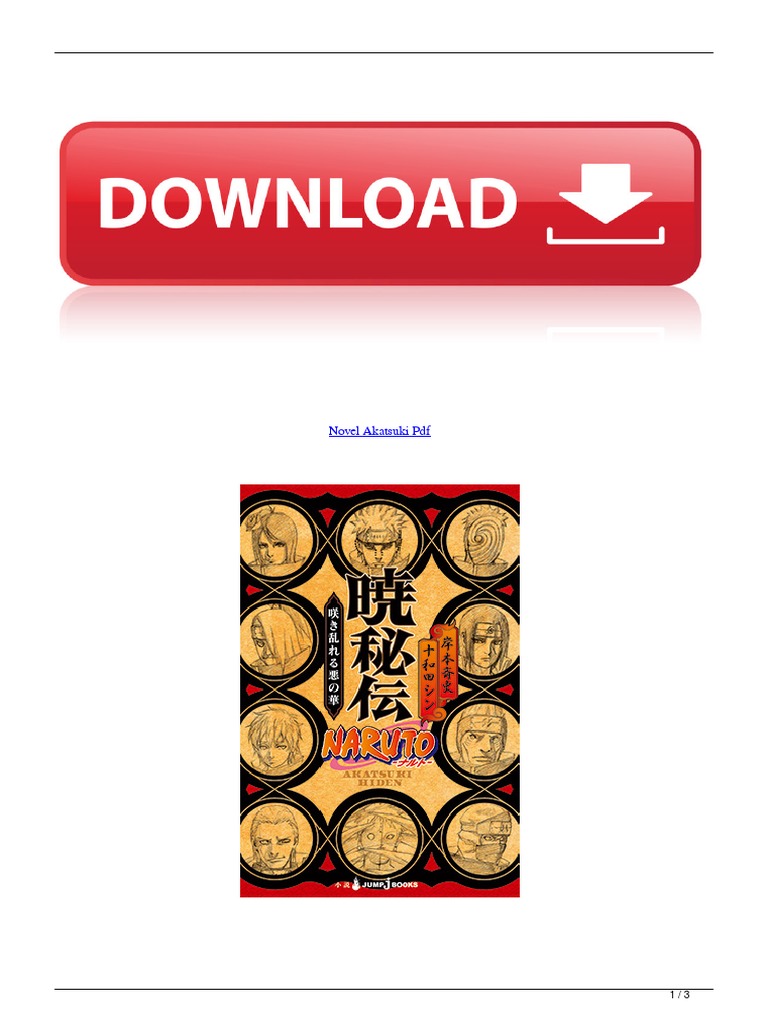 Akatsuki Hiden Novel Download Guide | PDF