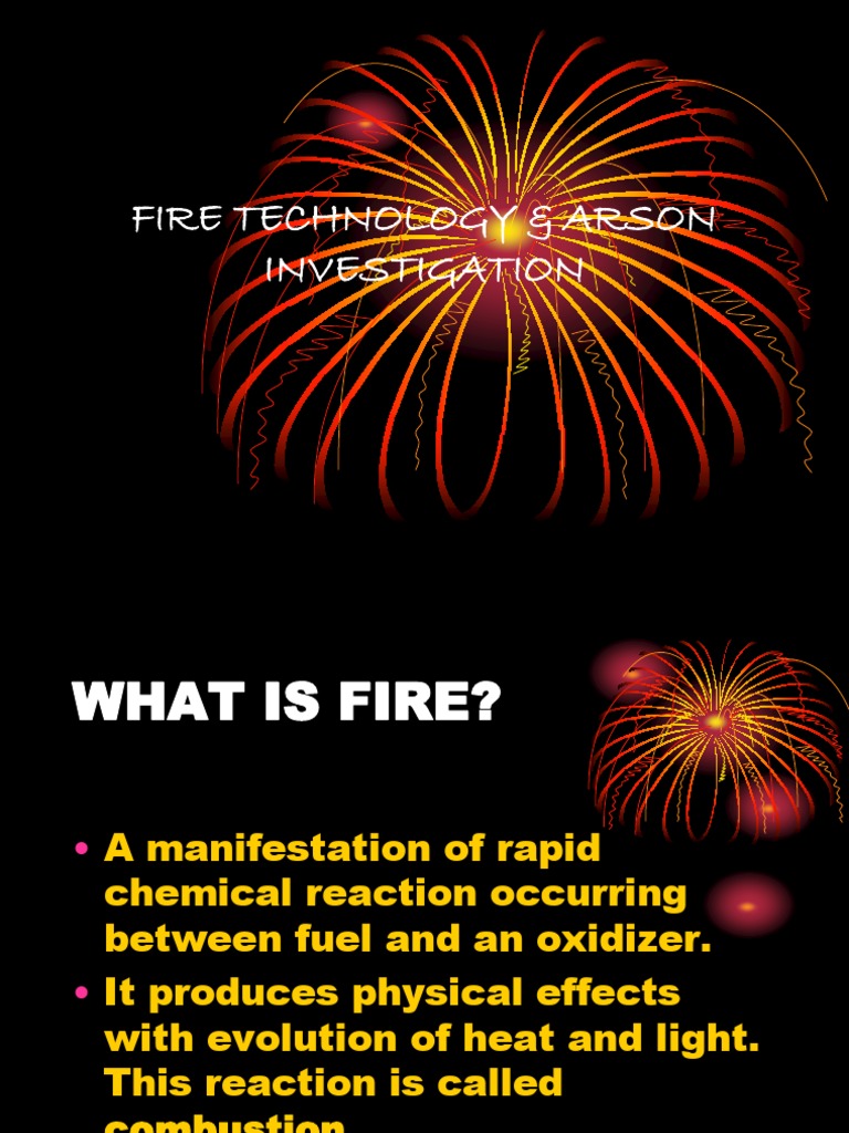 Fire Investigation | PDF | Fires | Combustion