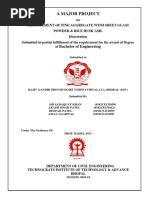 Major Project: Front Page, Certificate & Acknowledgement Format | PDF ...