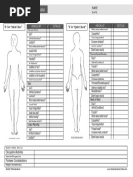 Physical Examination Checklist Guide | PDF | Anatomical Terms Of Motion ...