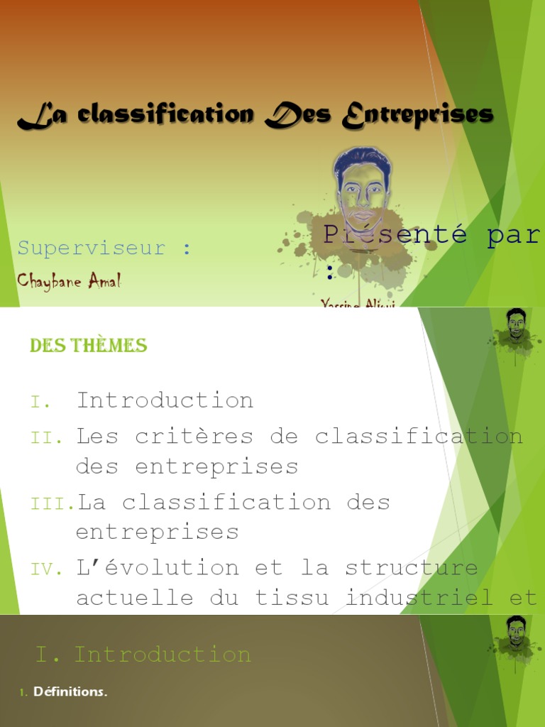La Classification Des Entreprise | PDF
