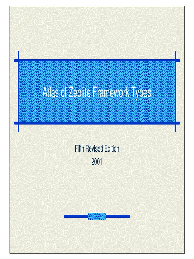 Atlas Das Zeólitas | PDF | Zeolite | Tetrahedron