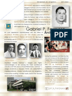 Felix - Roxas First Architect in The Philippines | PDF