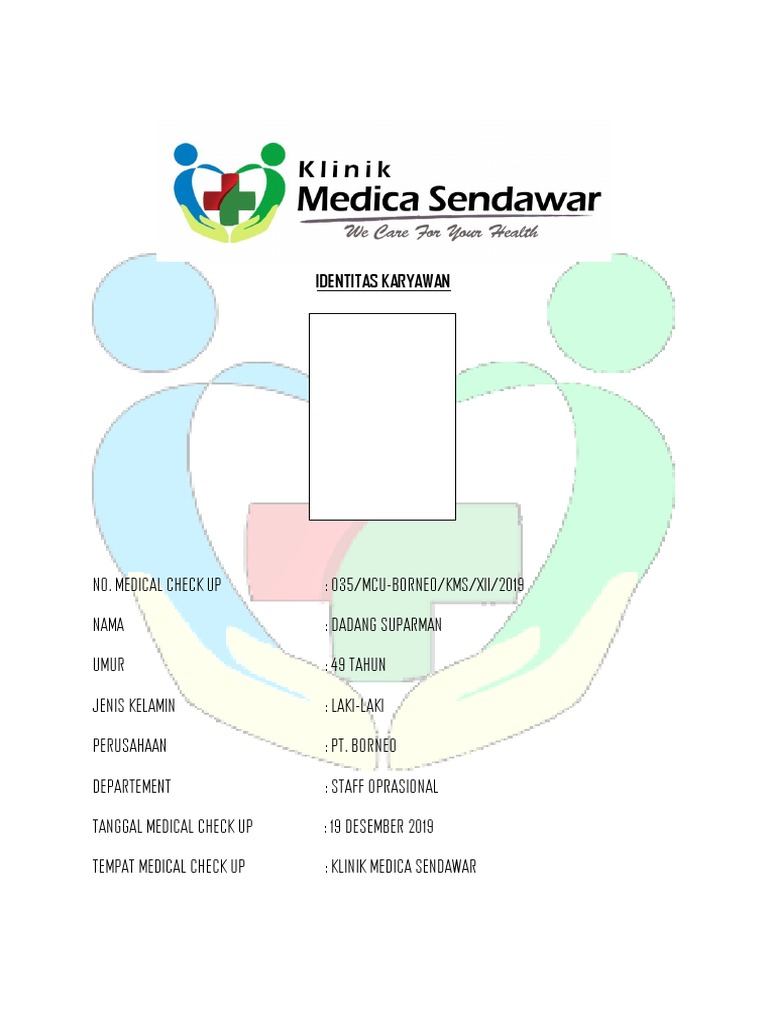 Contoh Format MCU | PDF | Kesehatan Holistik | Sains & Matematika