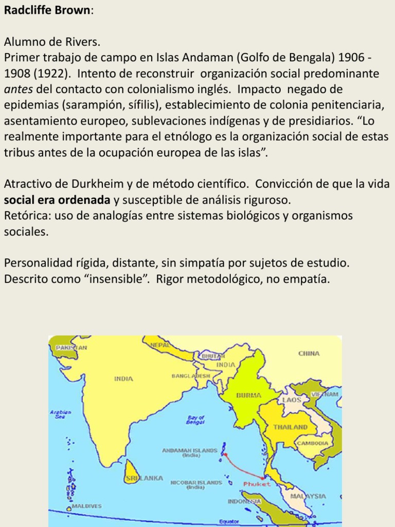 Radcliffe Brown | PDF | Sociedad | Estructura social