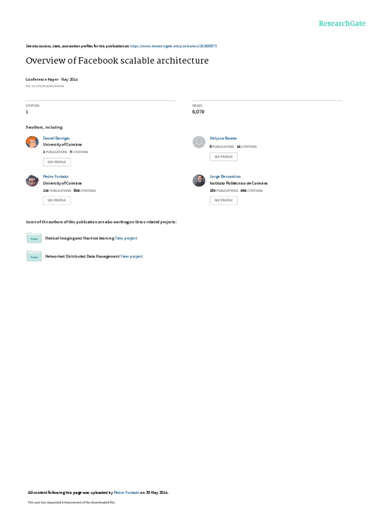 Facebook Architecture | PDF | Apache Http Server | Php