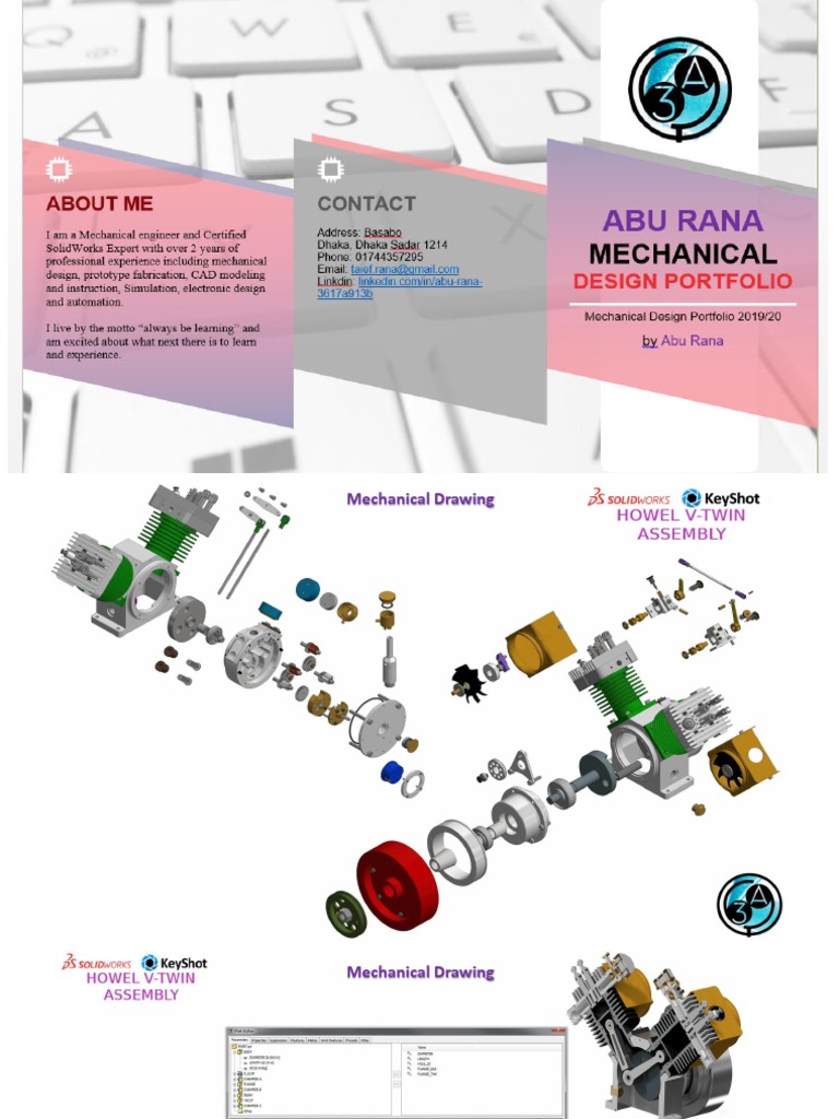 Mechanical Design Portfolio(Abu Rana)