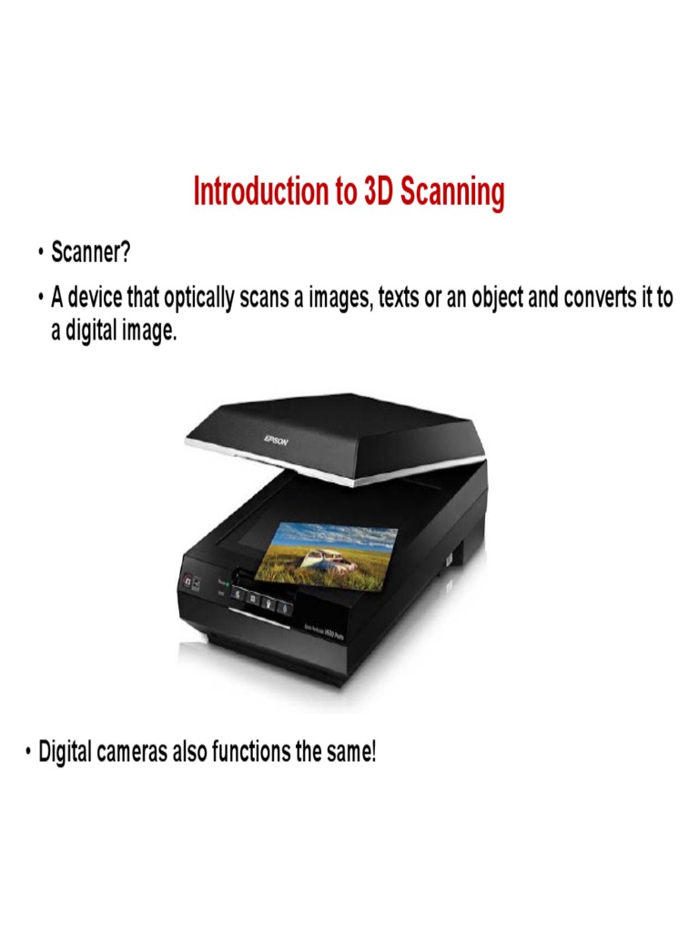 3D Scanning PDF | PDF | Image Scanner | 3 D Modeling