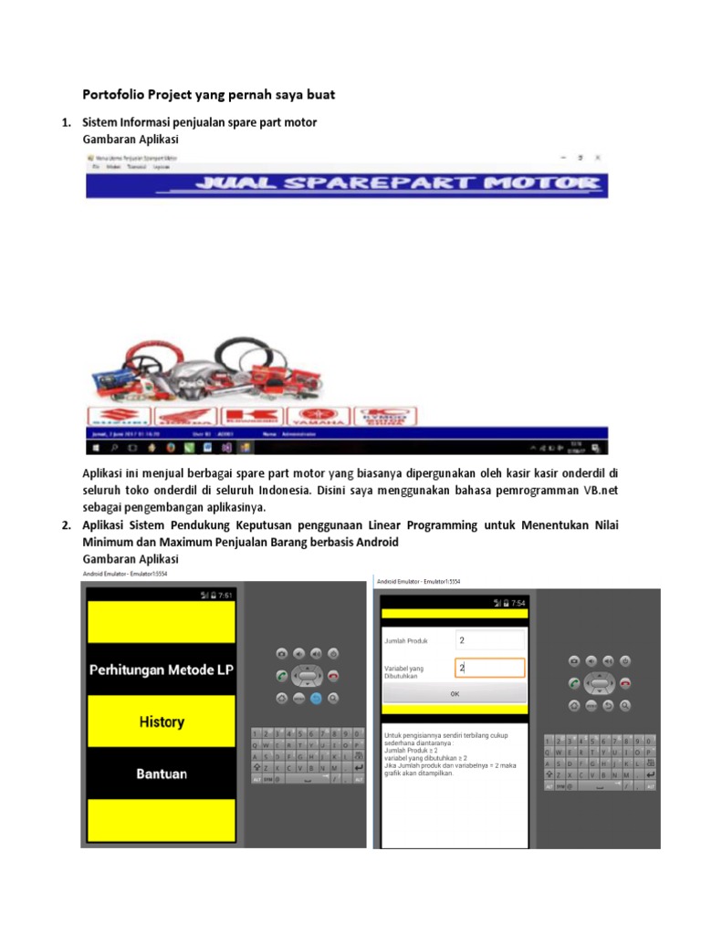 Portofolio Project | PDF