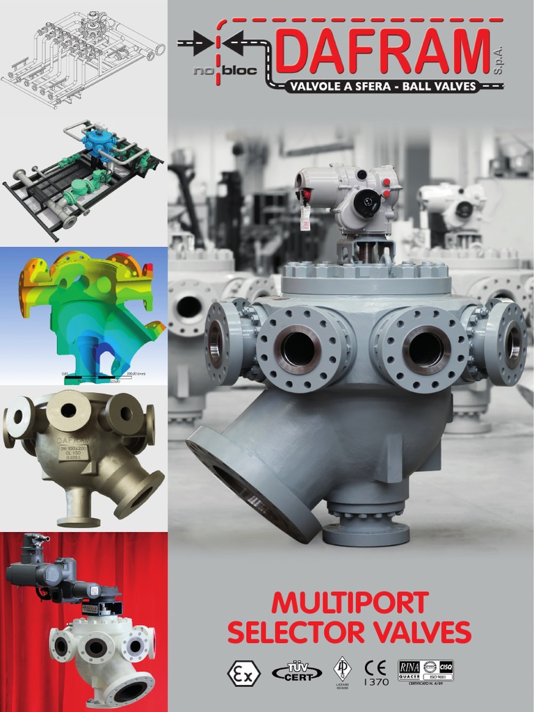 Multiport Selector Valves Catalogue | PDF | Valve | Building Materials