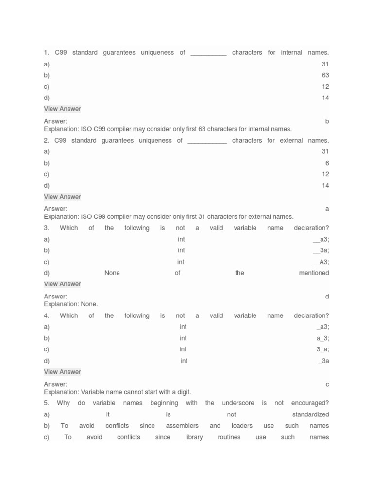 C Language | PDF | C (Programming Language) | Areas Of Computer Science
