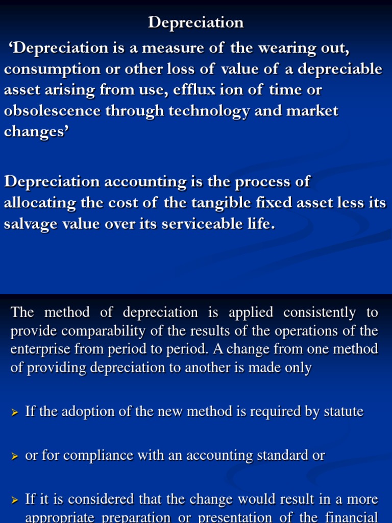Depreciation | PDF | Depreciation | Financial Economics