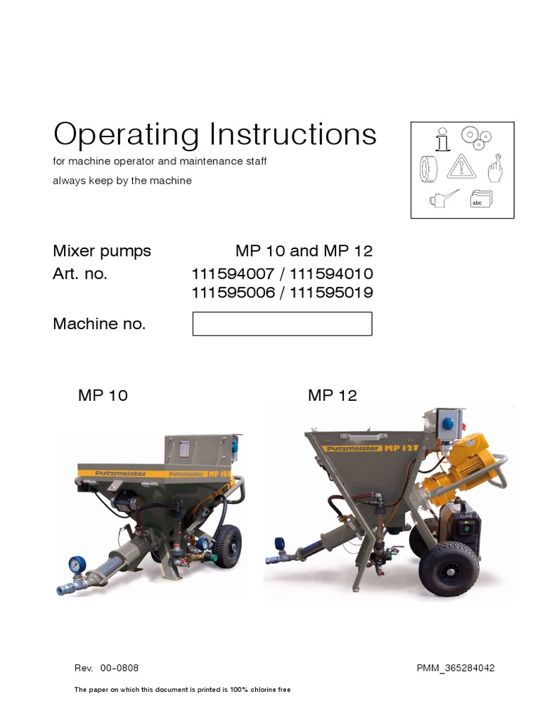 MP10 MP12 PDF | PDF | Safety | Electrician