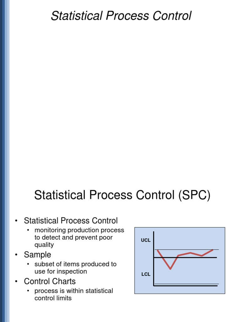 SPC | PDF | Engineering Tolerance | Standard Deviation
