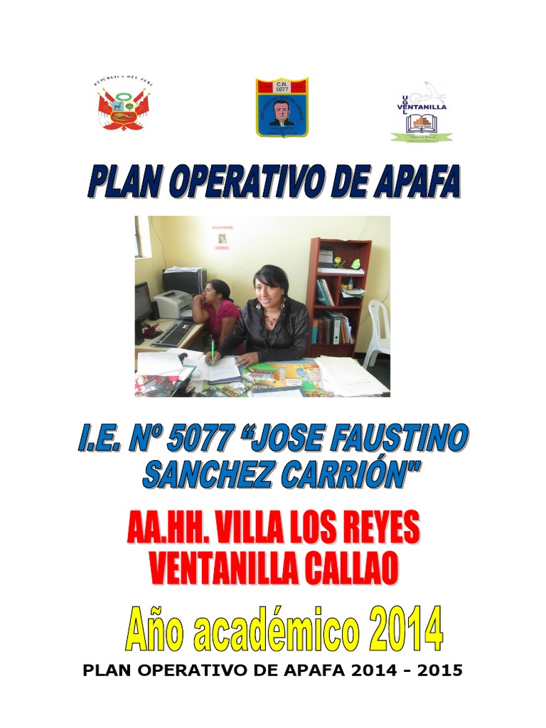Plan Operativo de Apafa | PDF