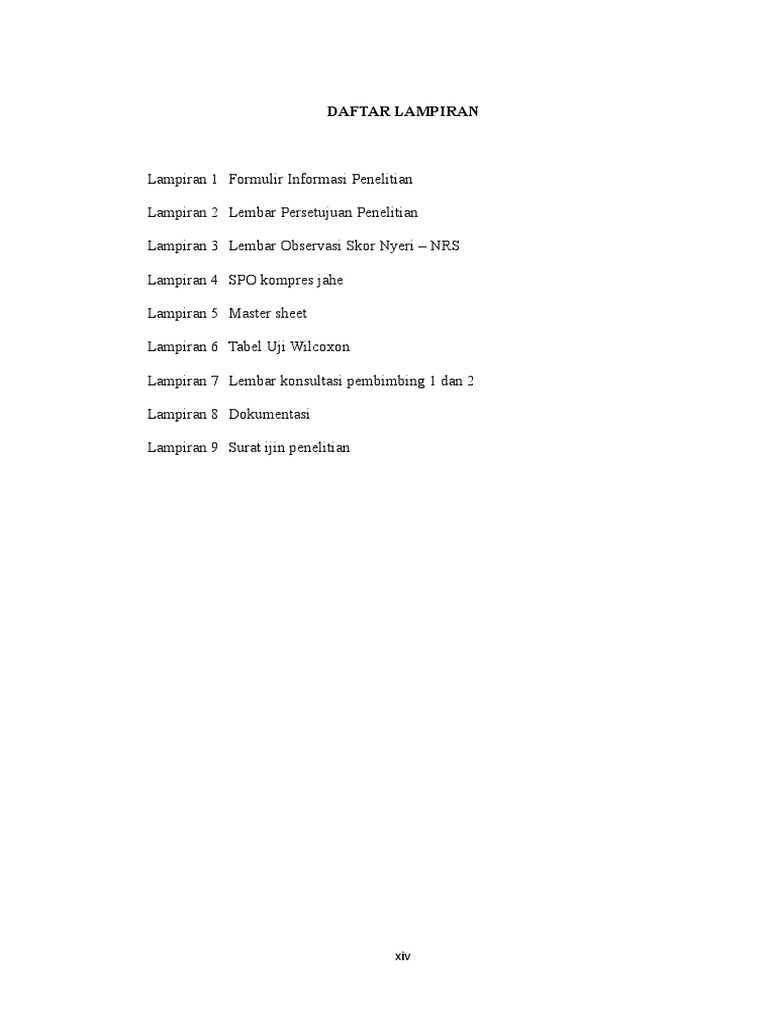 7 Daftar Lampiran ... Skripsi | PDF