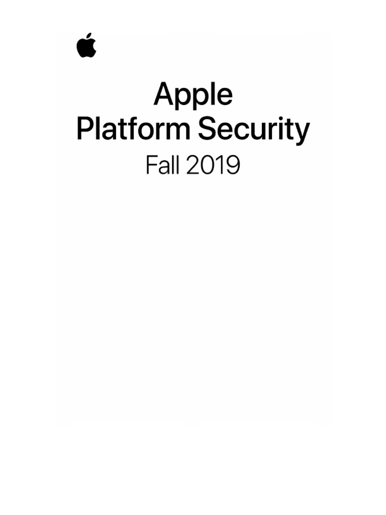 Apple Platform Security Guide Pdf Ios Booting