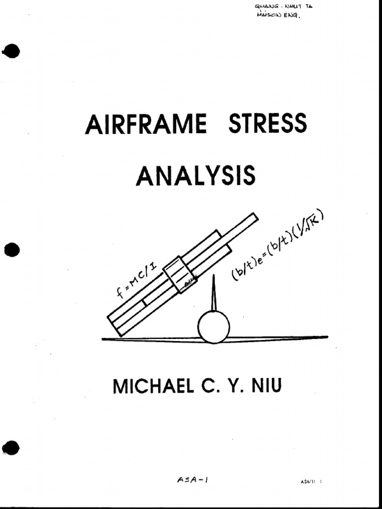 Airframe Stress Analysis Course Notes by Michael Chun-Yung Niu PDF | PDF