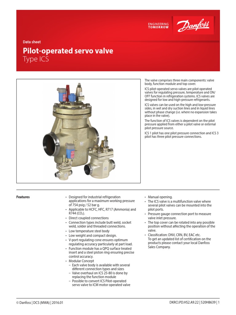 Ics 25 A 150 PDF | PDF | Valve | Piston