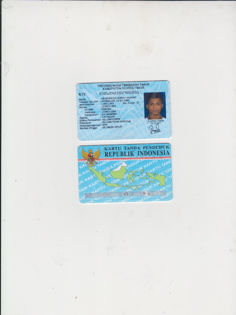 Contoh KTP Elektrik | PDF