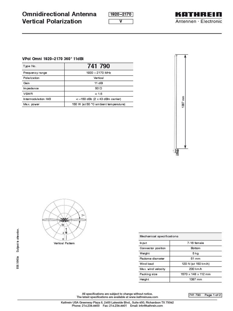 741790 | PDF | Antenna (Radio) | Microphone
