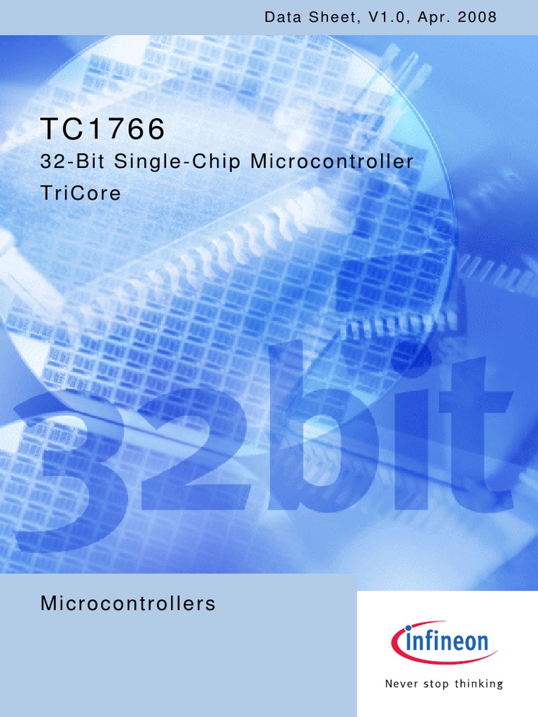 Infineon TC1766 DS v01 00 en | PDF | Input/Output | Random Access Memory