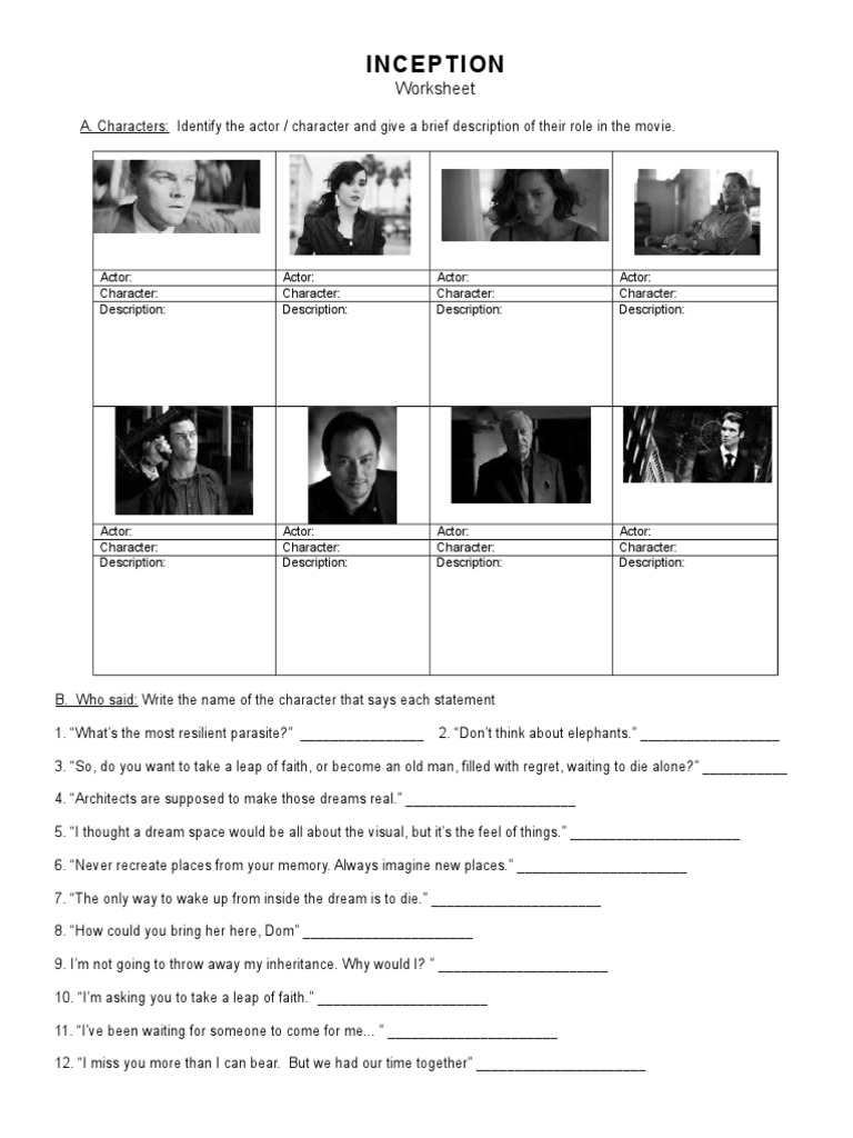 Inception | PDF