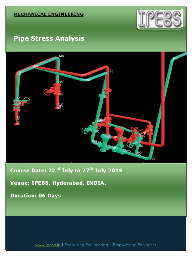 Pipe Stress Analysis PDF | PDF | Pipe (Fluid Conveyance) | Engineering