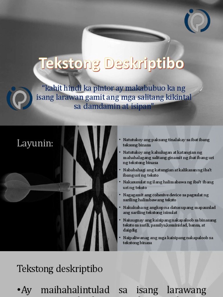 Tekstong Deskriptibo | PDF