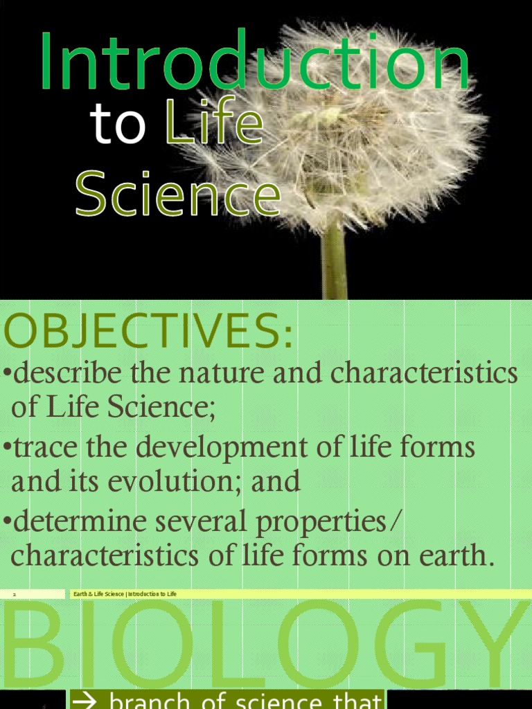 Introduction To Life 1 | PDF | Life | Organisms