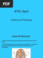 BTEC Sport Level 3 Revision Guide Skeletal System | PDF | Anatomical ...