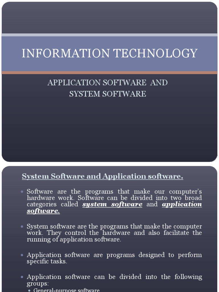 Application Software | PDF | Computer Program | Programming