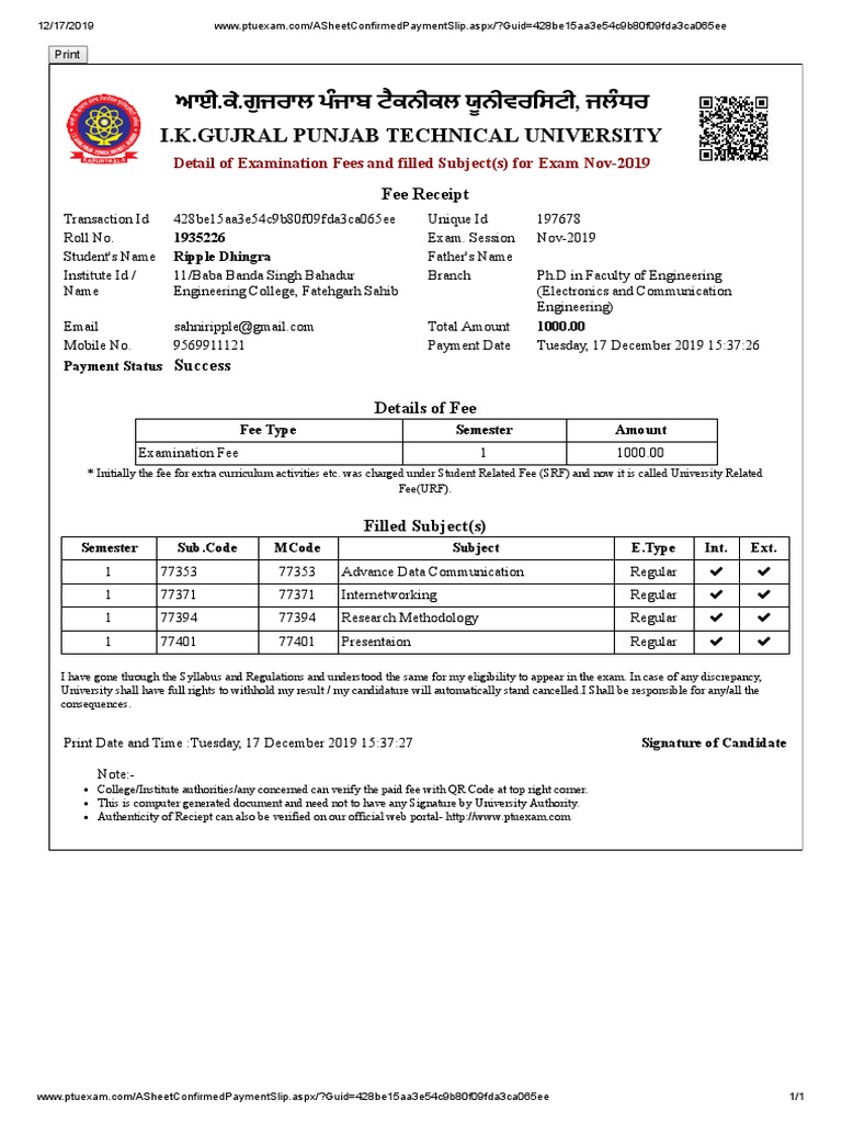 DIDI Ptu Form | PDF | Receipt | Business