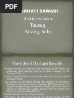 Pis Siyabit Weaving in Sulu | PDF | Home & Garden