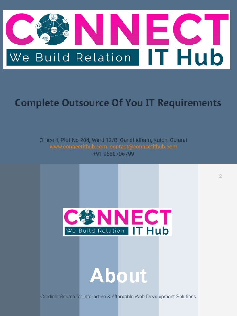Connect It Hub | PDF | Software Development | Mobile App