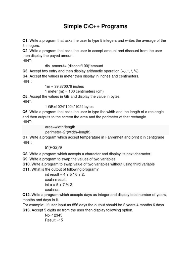 Practice Programs | PDF