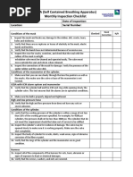 Rescue Basket Stretcher Inspection Checklist | PDF
