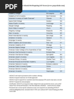 Nust Admission Scale | PDF | Educational Institutions | Secondary Education