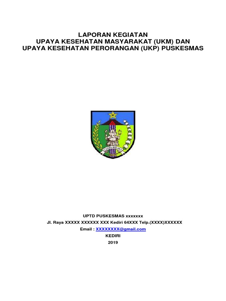Format Laporan Kegiatan Ukm Dan Ukp Puskesmas | PDF