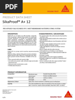 Sikaproof 808 | PDF | Concrete | Physical Sciences