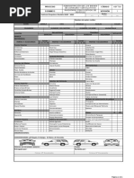 Formato de Control Vehicular en Excel | PDF