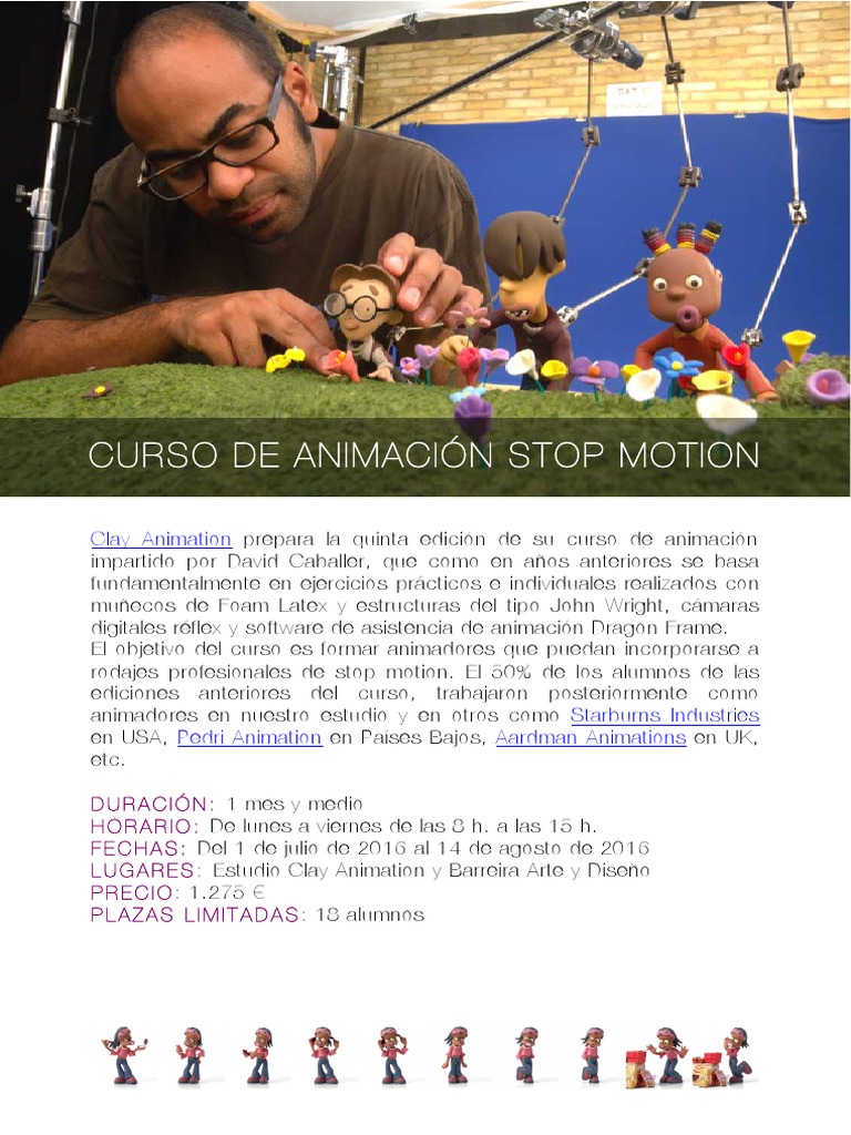 Curso Animacion Stop Motion 2015 | PDF | Animación