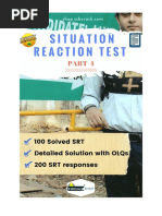 SRT Practice Set - 1 | PDF