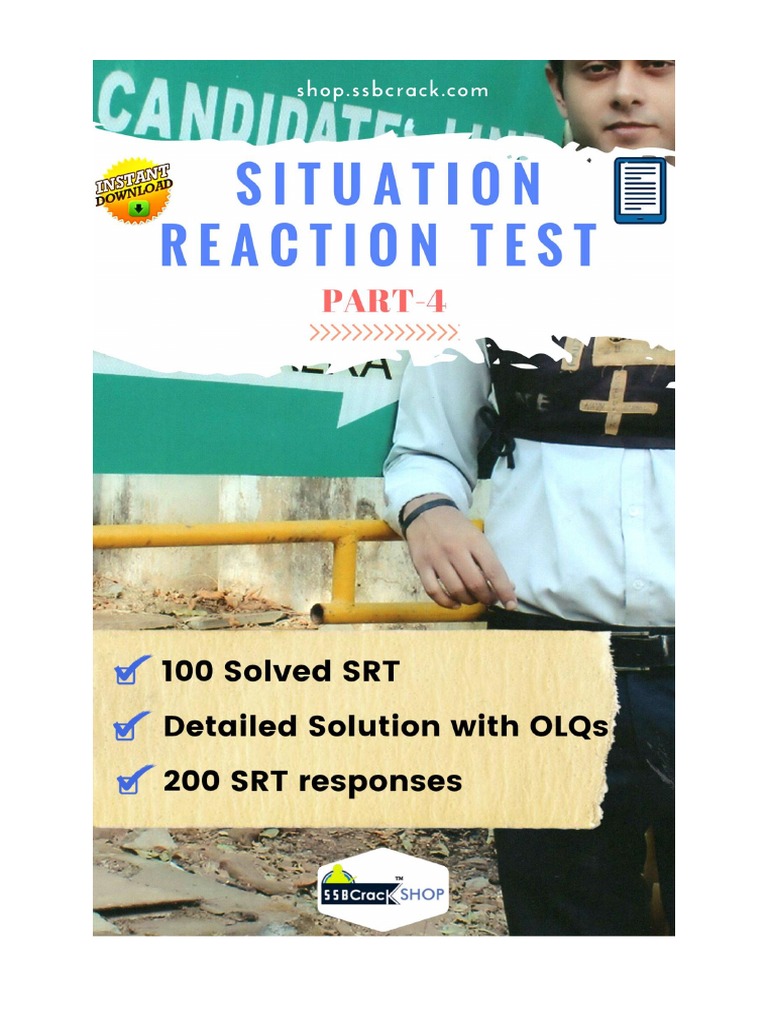 Situation Reaction Test Solved EBook Part 4 PDF | PDF | Reason