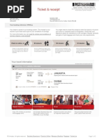 Emirates E-Tickets Example | PDF | Service Industries | Aviation