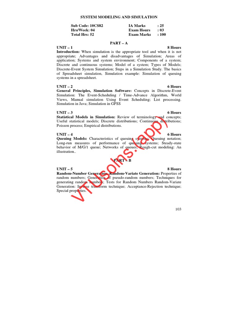 System Modeling and Simulation | PDF | Simulation | Probability Distribution